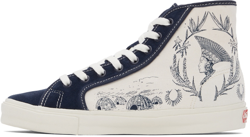 Vans Blue & White Sarah Andelman Edition OG Style 24 Sneakers Vans