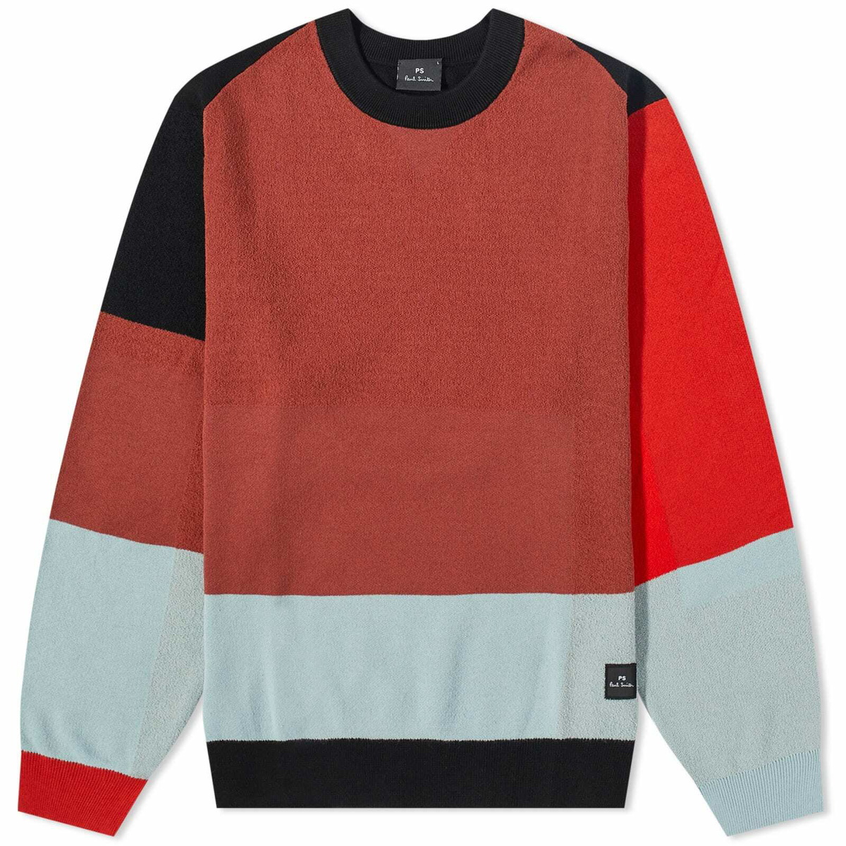 Paul Smith Men's Crew Knit in Red Paul Smith