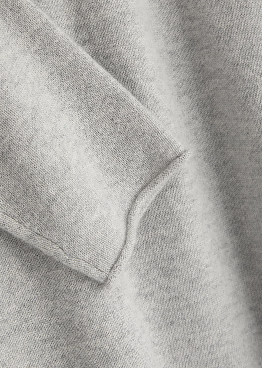 Lisa Yang Clio Cashmere Jumper Light Grey Lisa Yang