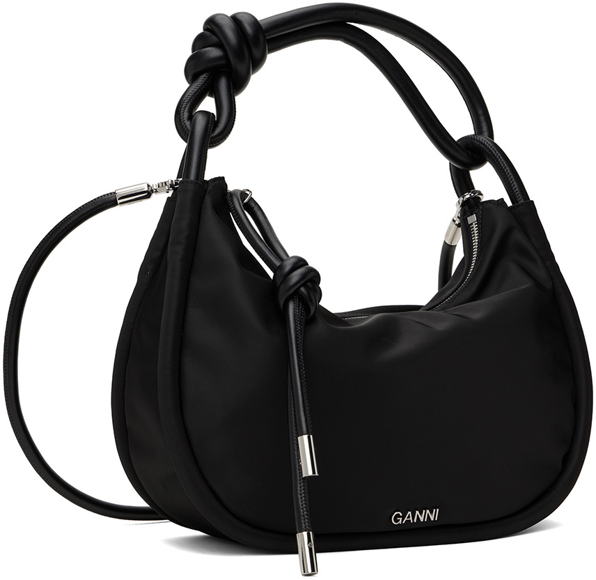 GANNI Black Knot Bag GANNI