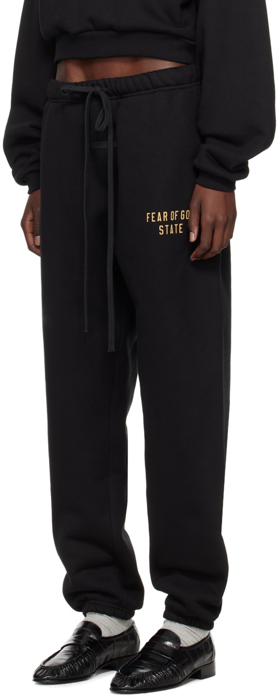 Fear of God ESSENTIALS Black Essentials Sweatpants Fear Of God Essentials