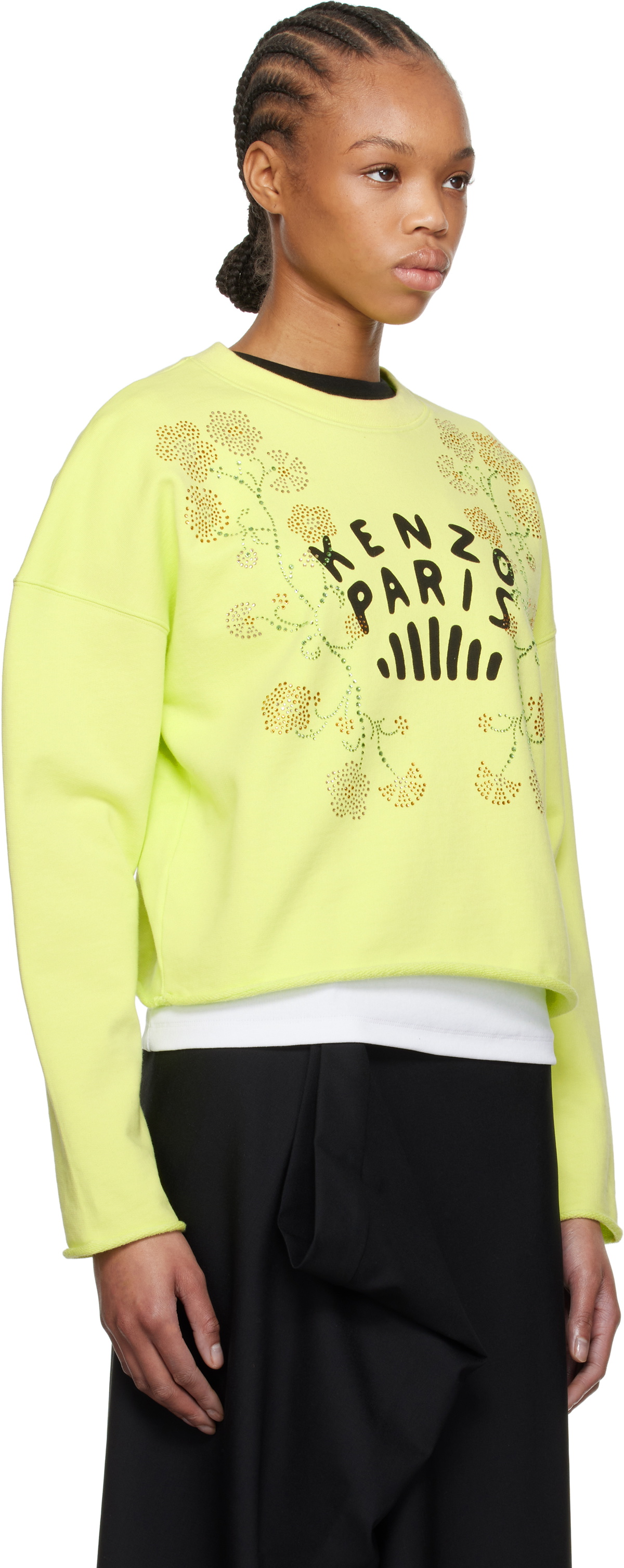 Kenzo Green Kenzo Paris 'KENZO Jungle Flower' Sweatshirt Kenzo