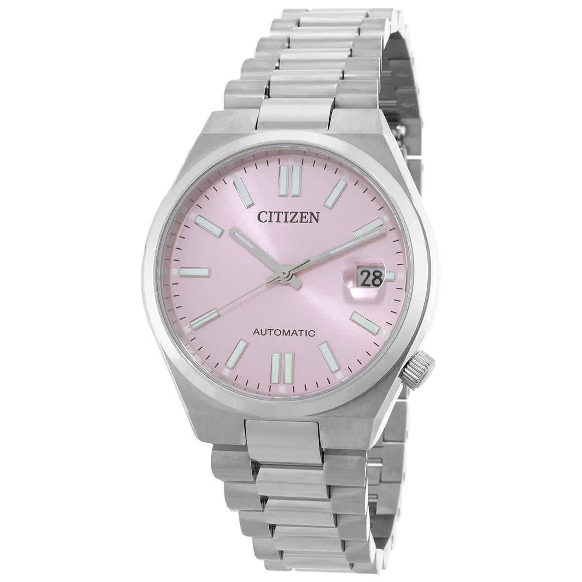 Citizen Tsuyosa Automatic Pastel Pink Dial Watch NJ0200-50Z Citizen