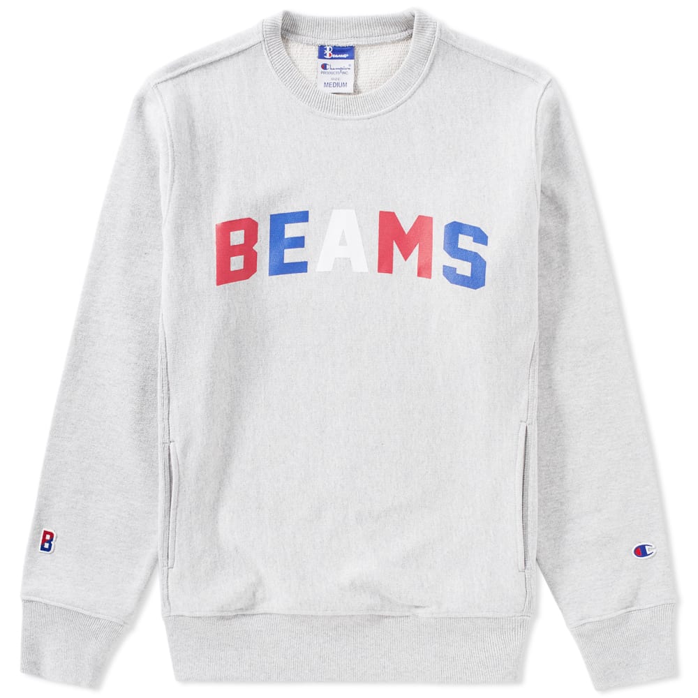 Champion x Beams Crew Sweat Champion x Beams
