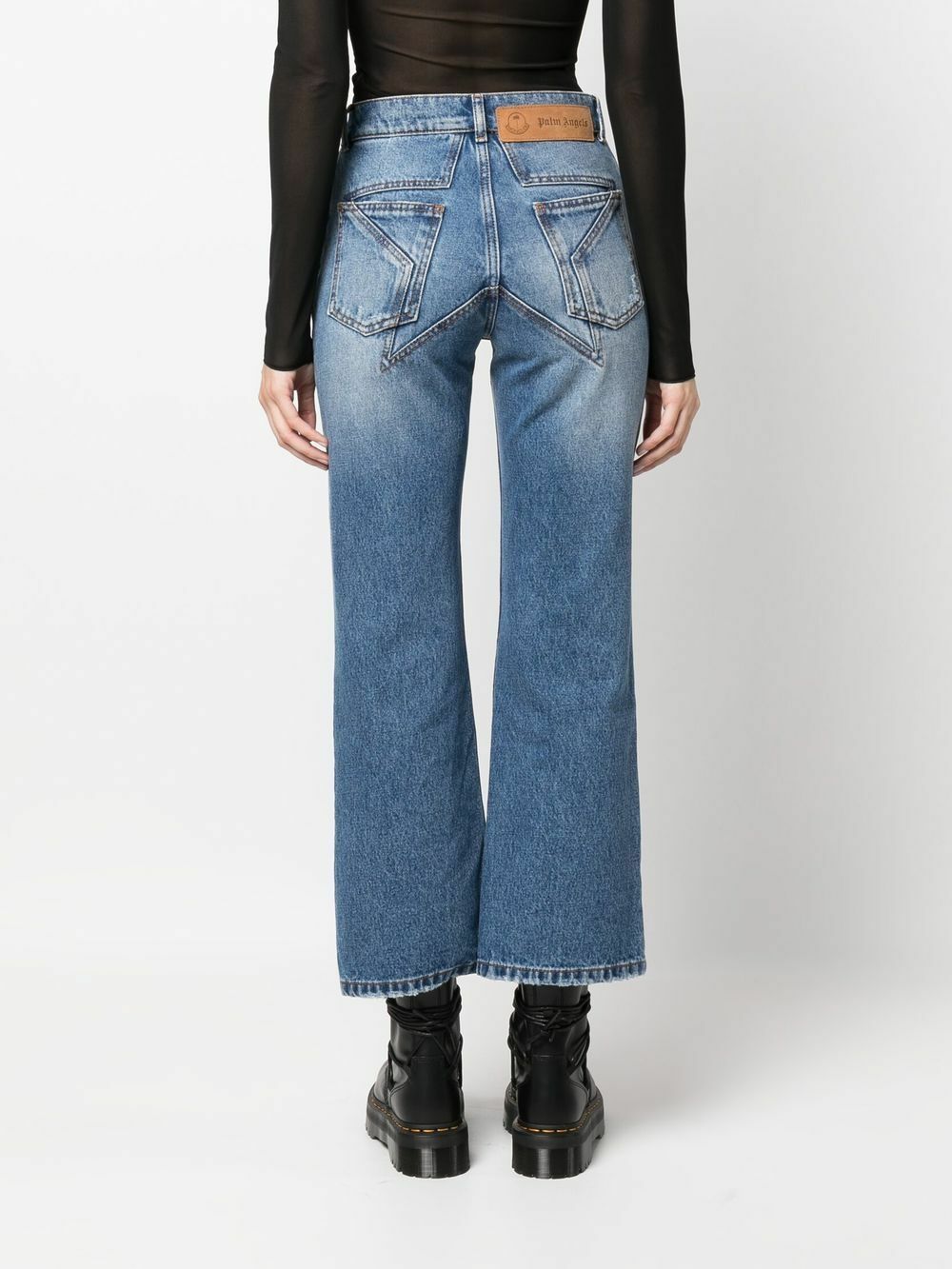 MONCLER GENIUS - Star Intarsia Jeans Moncler Genius