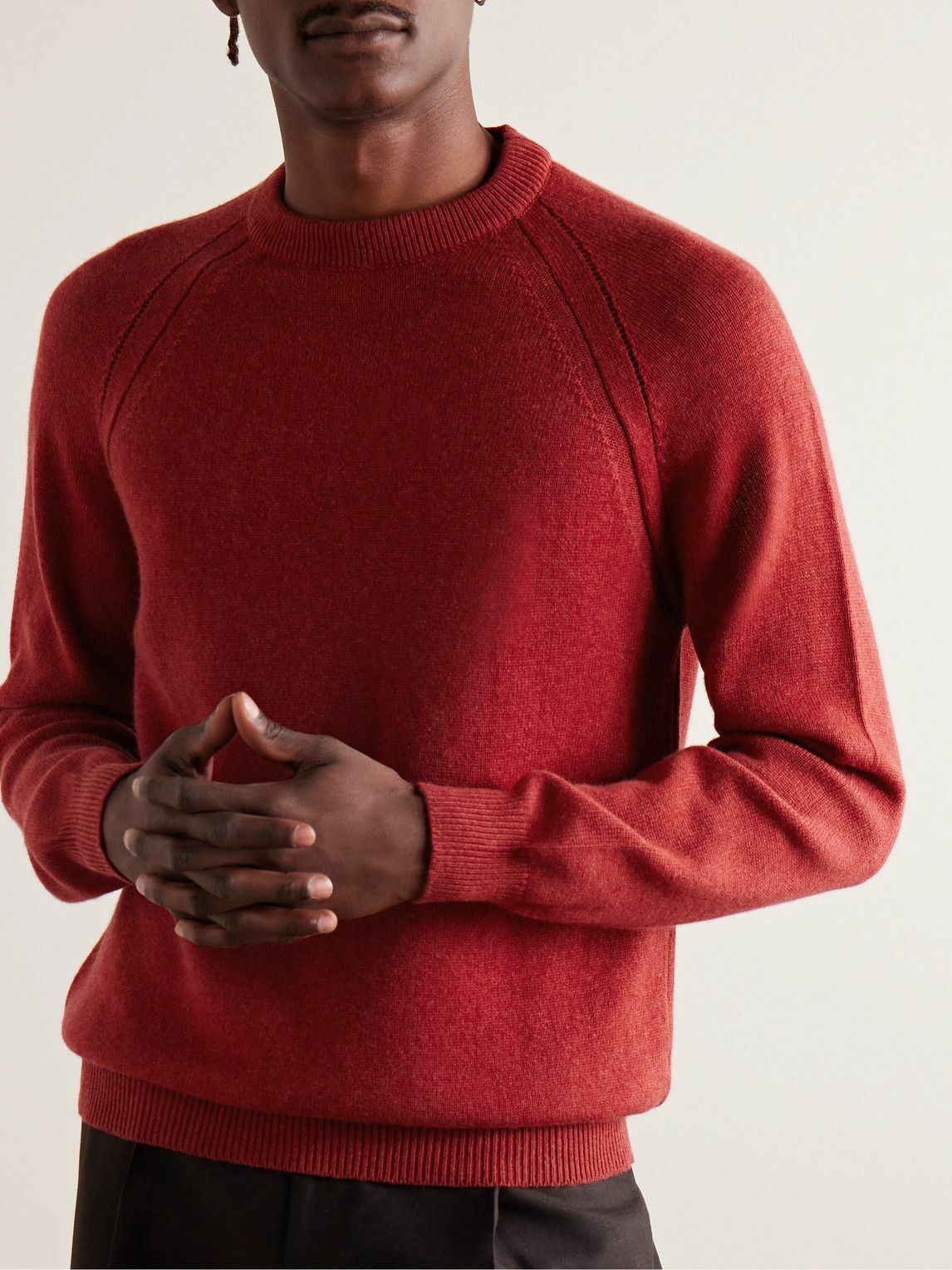 Kiton - Cashmere Sweater - Red Kiton