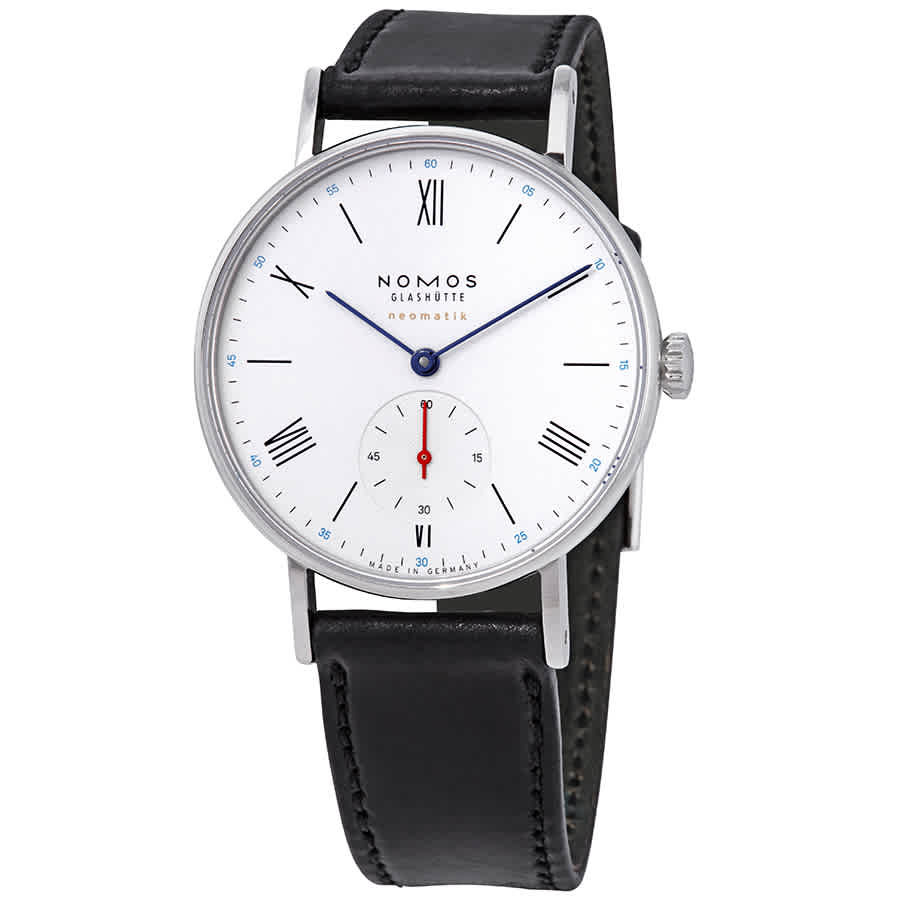 Nomos Ludwig Neomatik Automatic Mens Leather Watch 282 NOMOS Glashütte