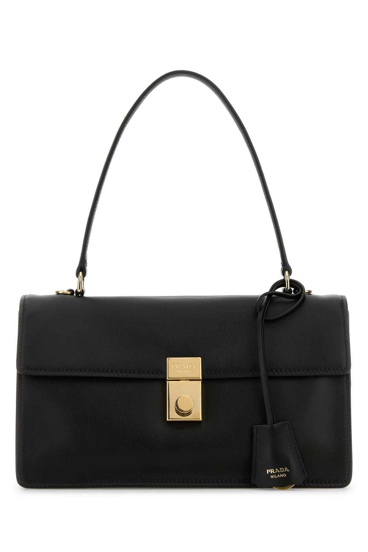 Prada Black Leather Handbag Prada
