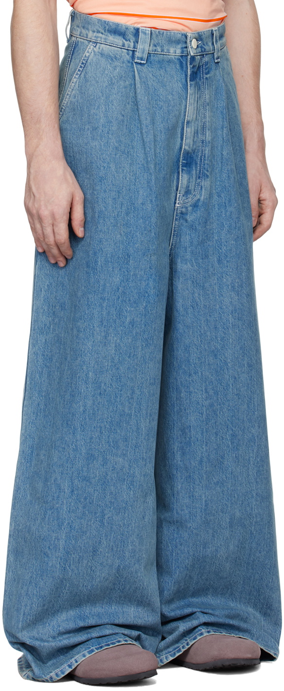SUNNEI Blue Extra Over Jeans Sunnei