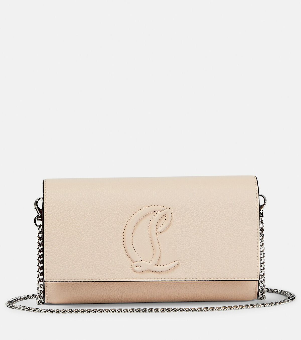 Christian Louboutin Logo leather wallet on chain Christian Louboutin
