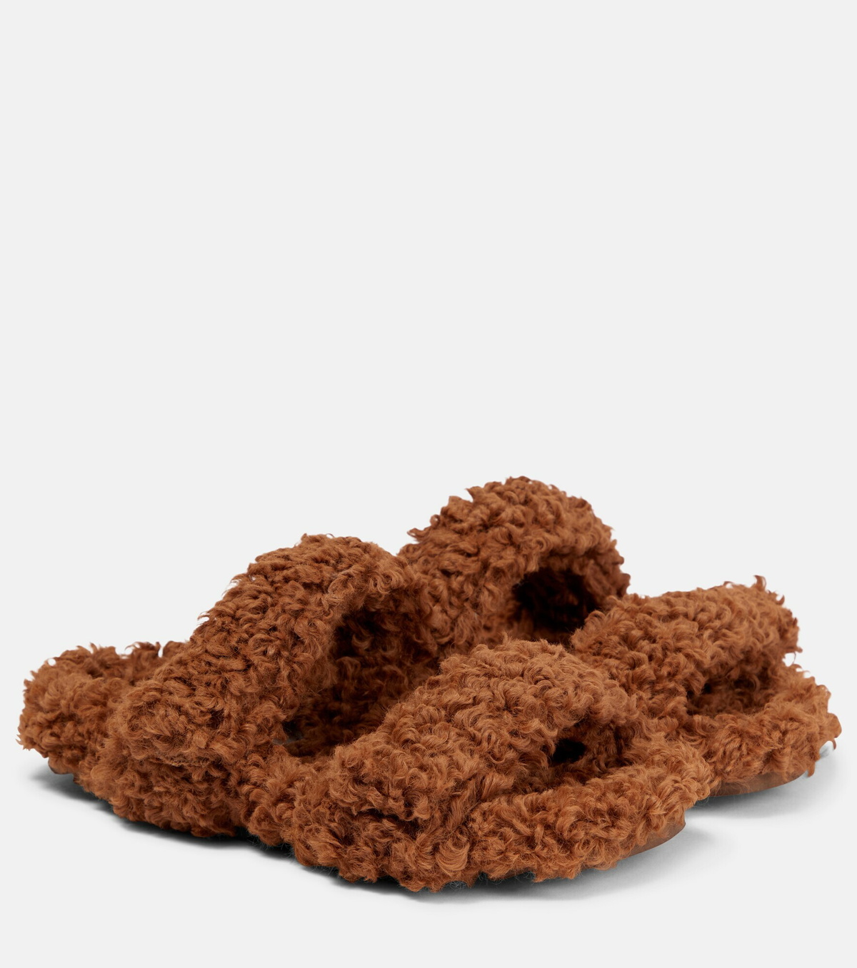 Gia Borghini - Gia 10 faux shearling slides Gia Borghini