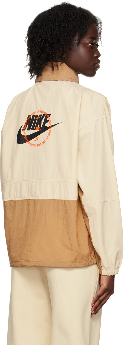 Nike Beige Sportswear Revolution Jacket Nike