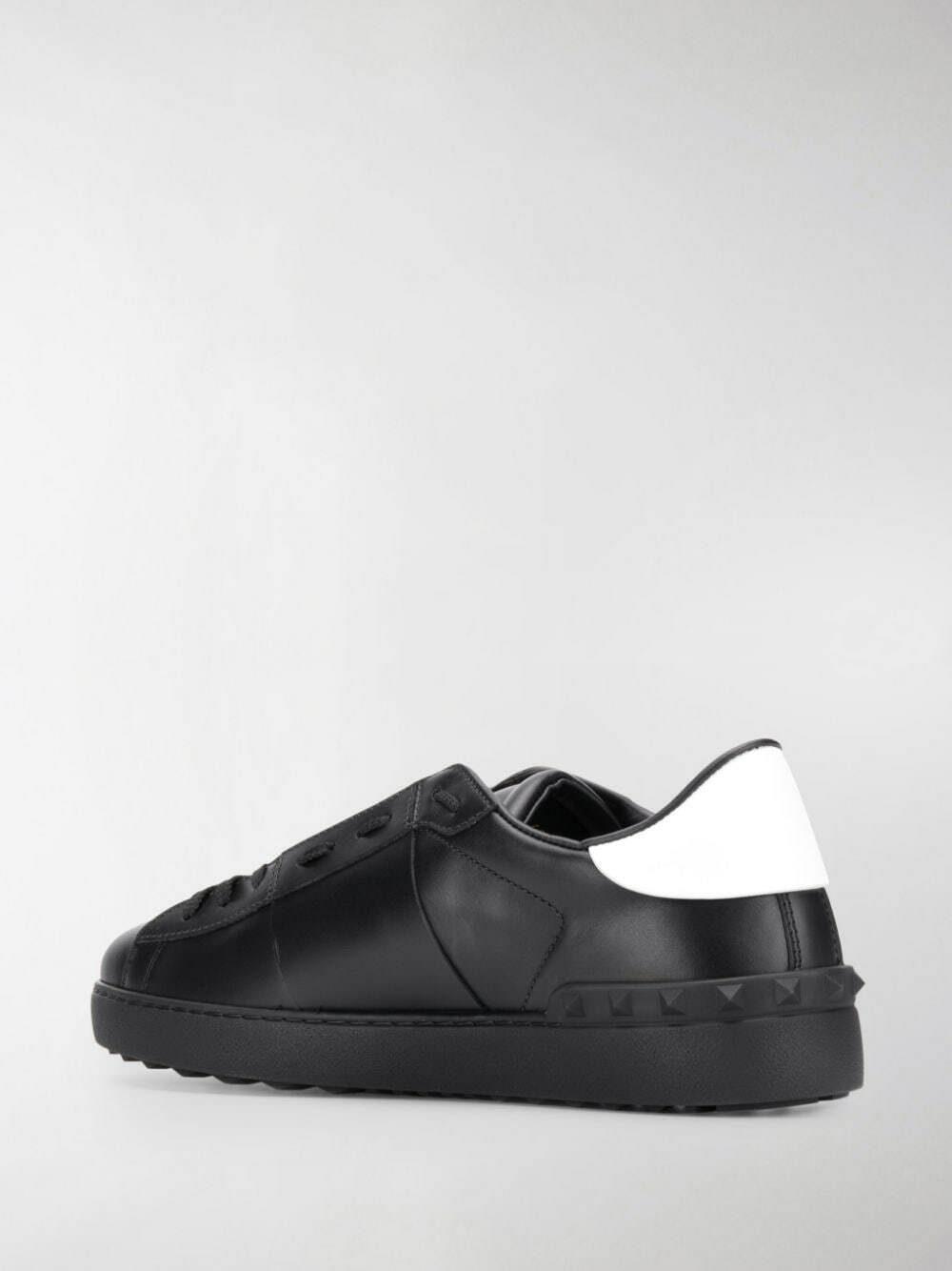 VALENTINO GARAVANI - Open Vltn Leather Sneakers Valentino Garavani