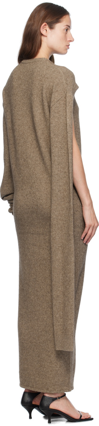 GIA STUDIOS Brown Cutout Maxi Dress GIA STUDIOS