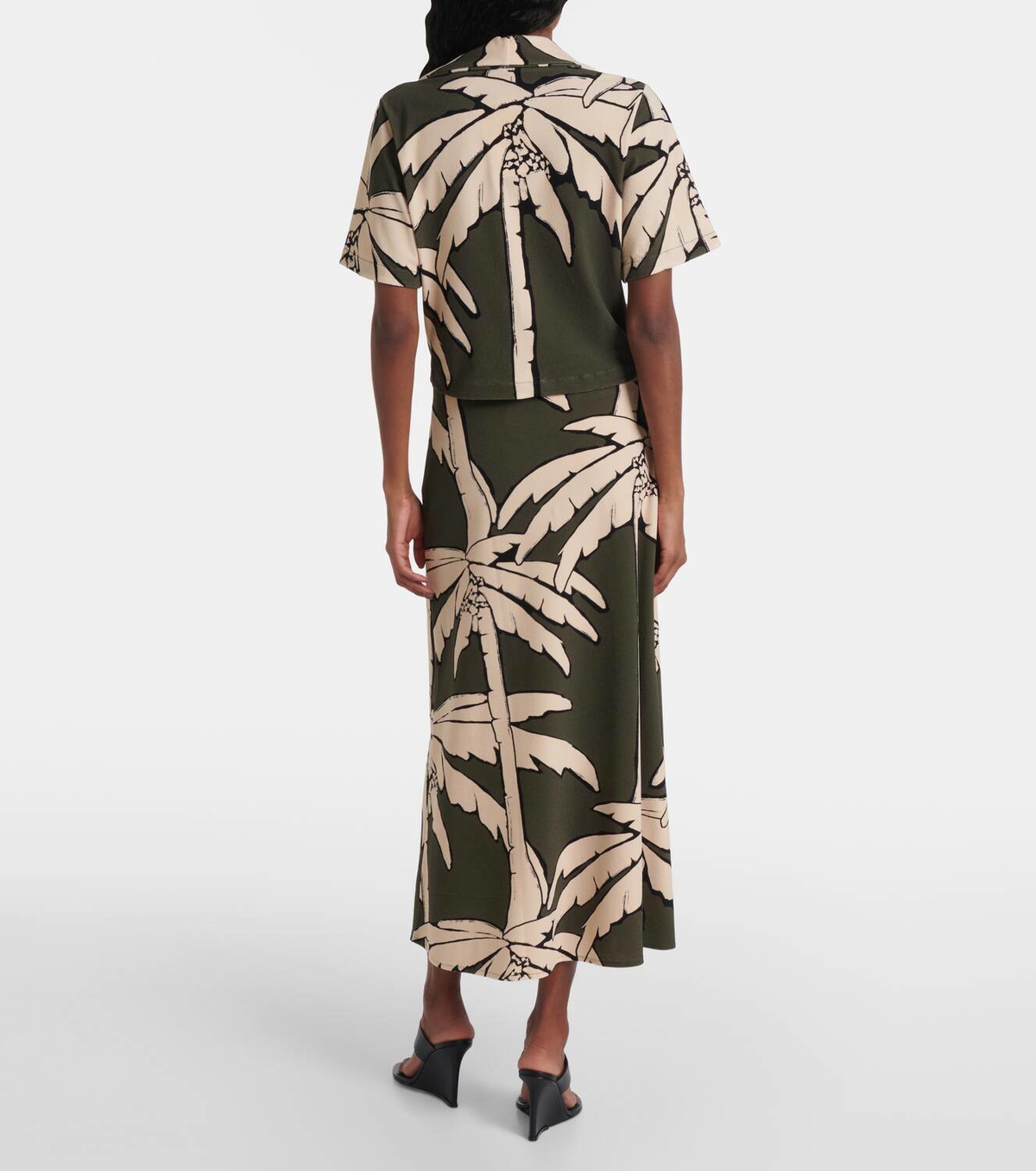 Johanna Ortiz Cropped printed terry shirt Johanna Ortiz