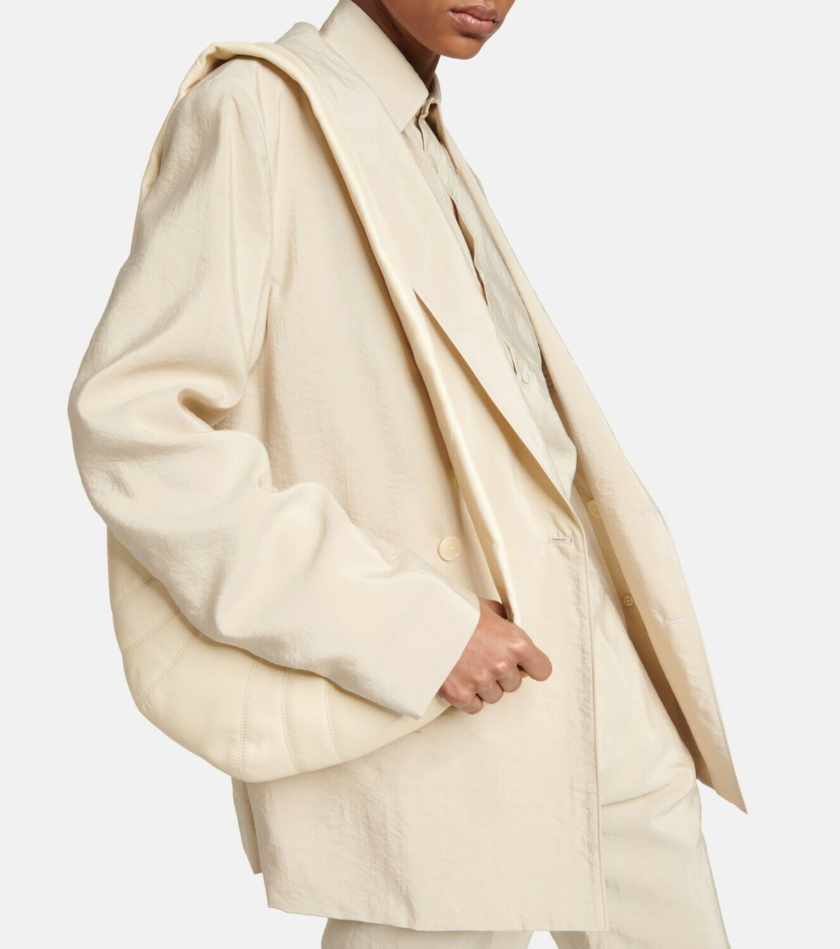 Lemaire - Belted silk-blend blazer Lemaire