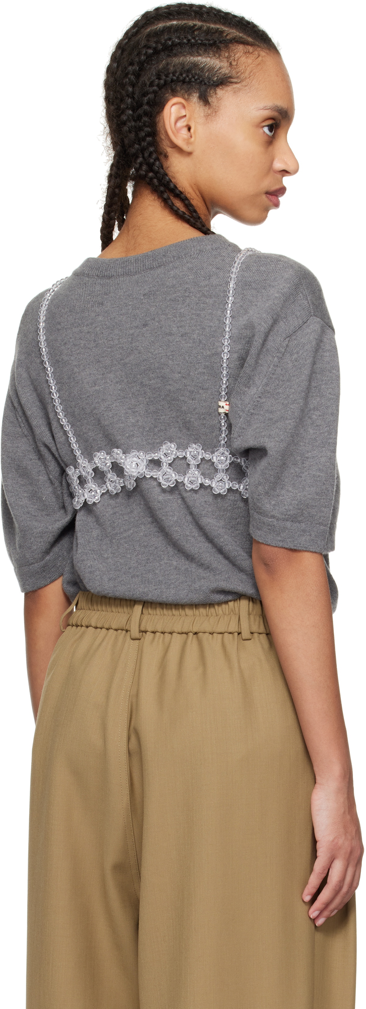 Cordera Transparent Beaded Bra CORDERA