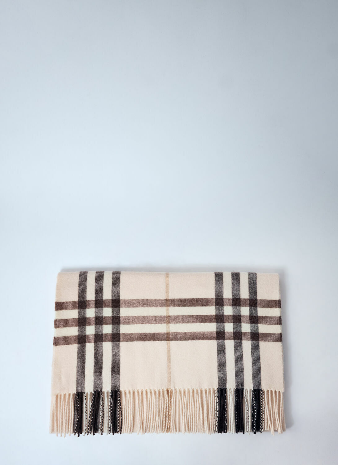 Burberry Wide Check Cashmere Scarf Burberry