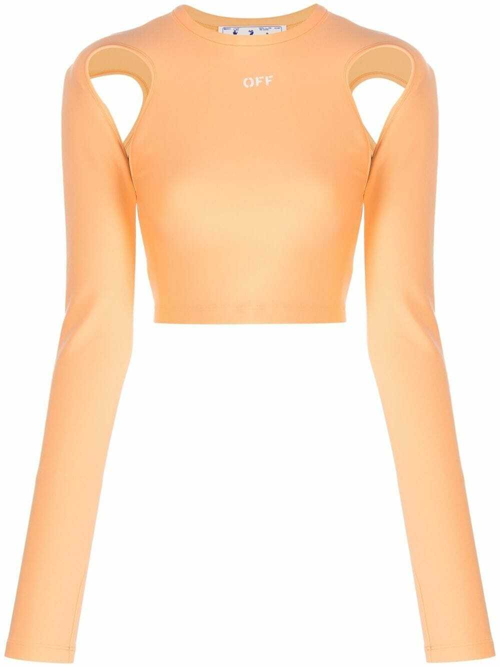 OFF-WHITE - Cropped Top Off-White