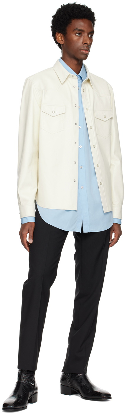 TOM FORD Blue Buttoned Shirt TOM FORD