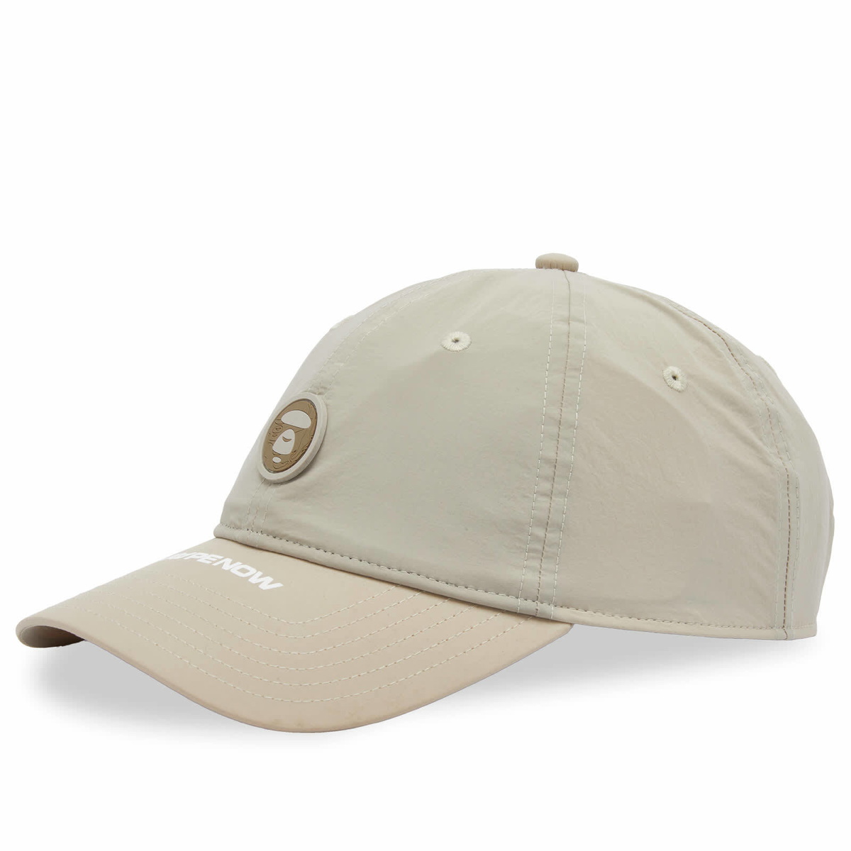 Men's AAPE One Point Cap in Beige AAPE by A Bathing Ape
