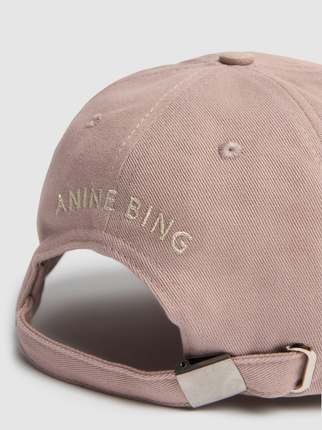 ANINE BING Jeremy Cotton Baseball Cap ANINE BING