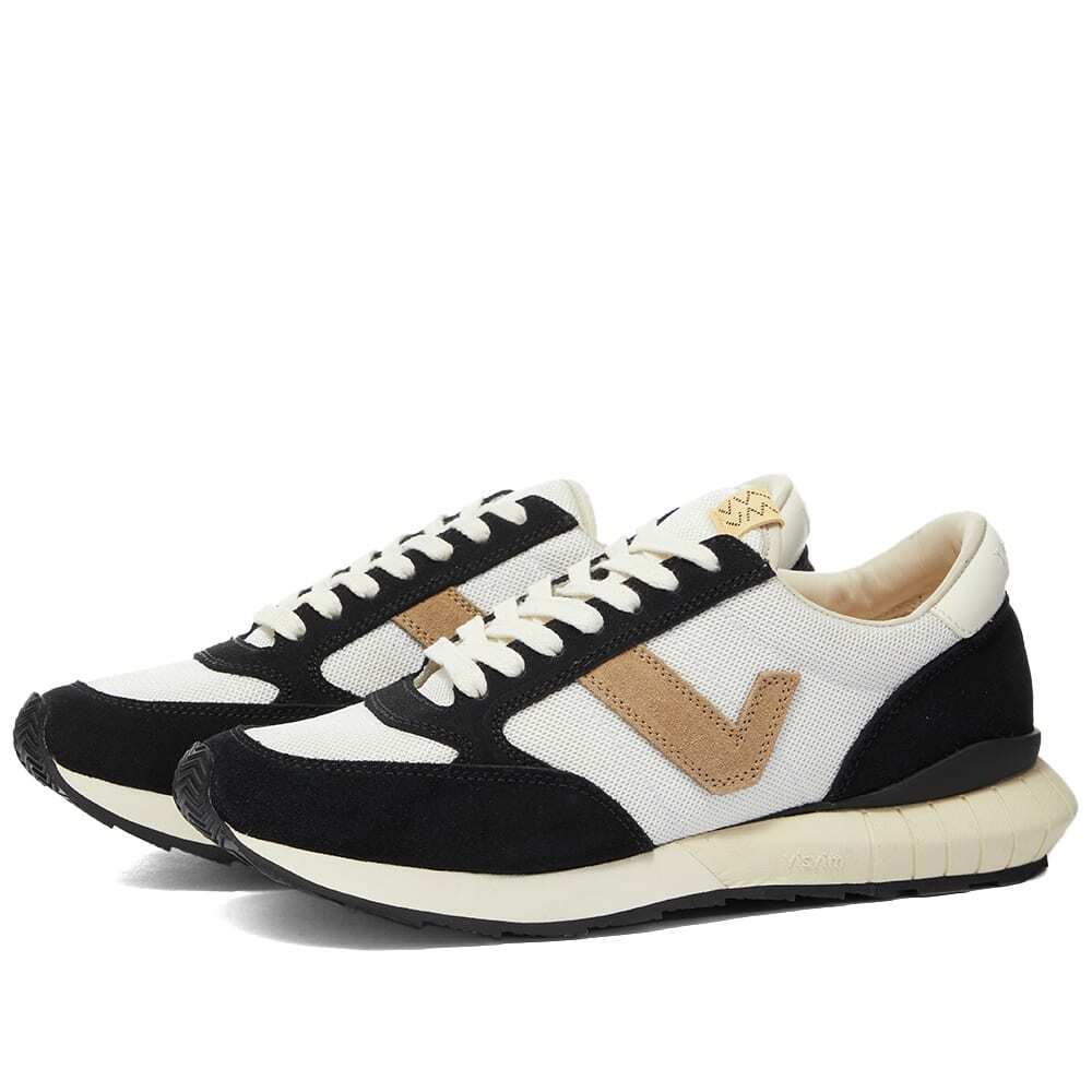 Visvim Men's Dunand Trainer Sneakers in Black Visvim