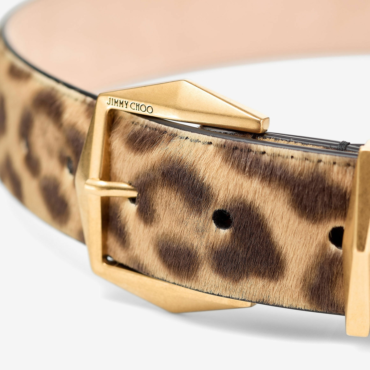 Jimmy Choo Diamond Buckle Belt Diamond Accessory Jimmy Choo