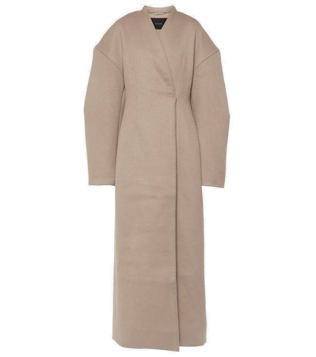 Entire Studios Boxy wool-blend coat Entire Studios