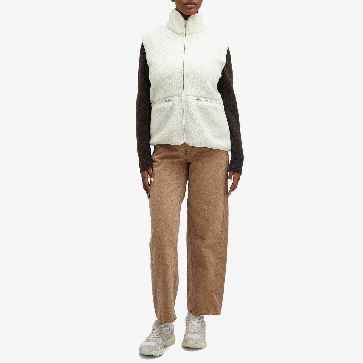 Samsøe Samsøe Women's Samsoe Samsoe Satara Vest in Turtledove Samsøe Samsøe