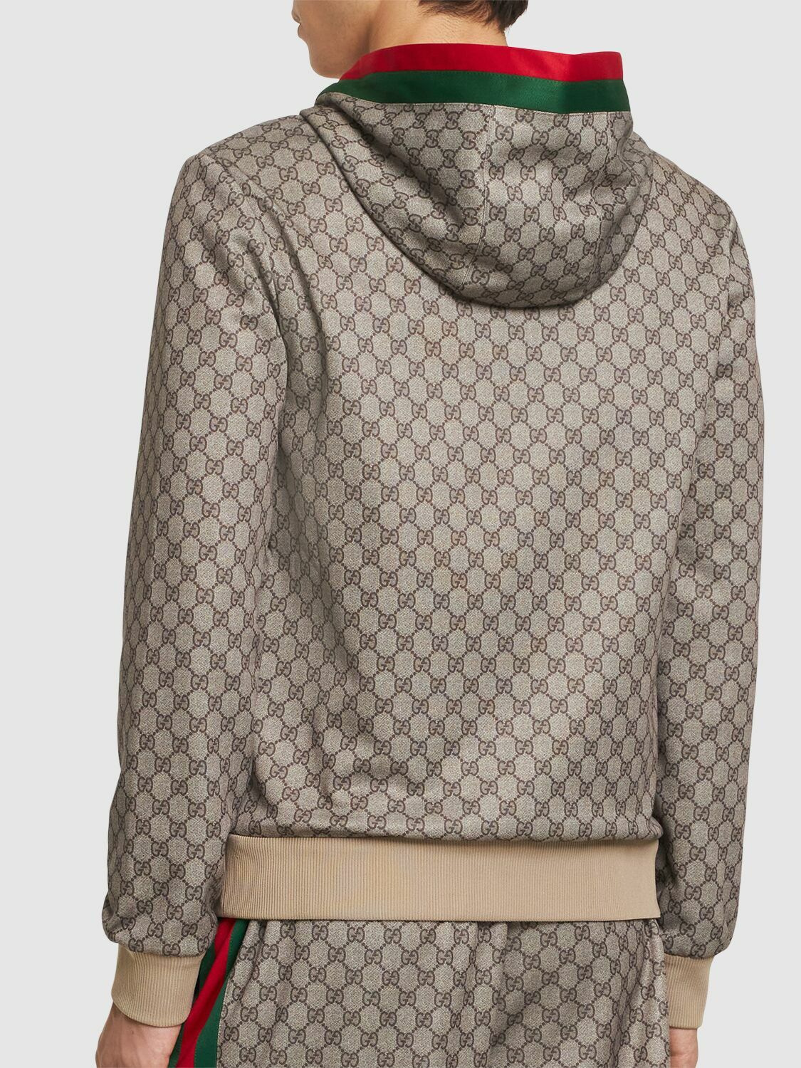 GUCCI Technical Cotton Blend Zip Jacket Gucci