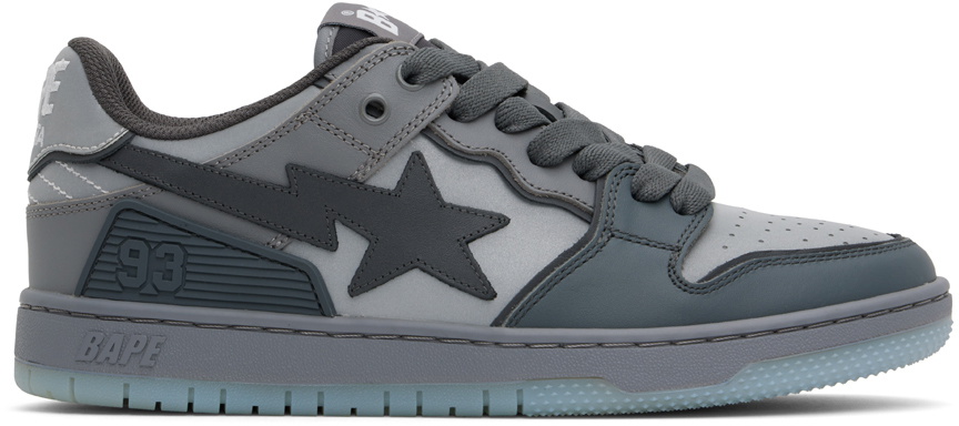 BAPE Gray SK8 STA #5 Sneakers A Bathing Ape