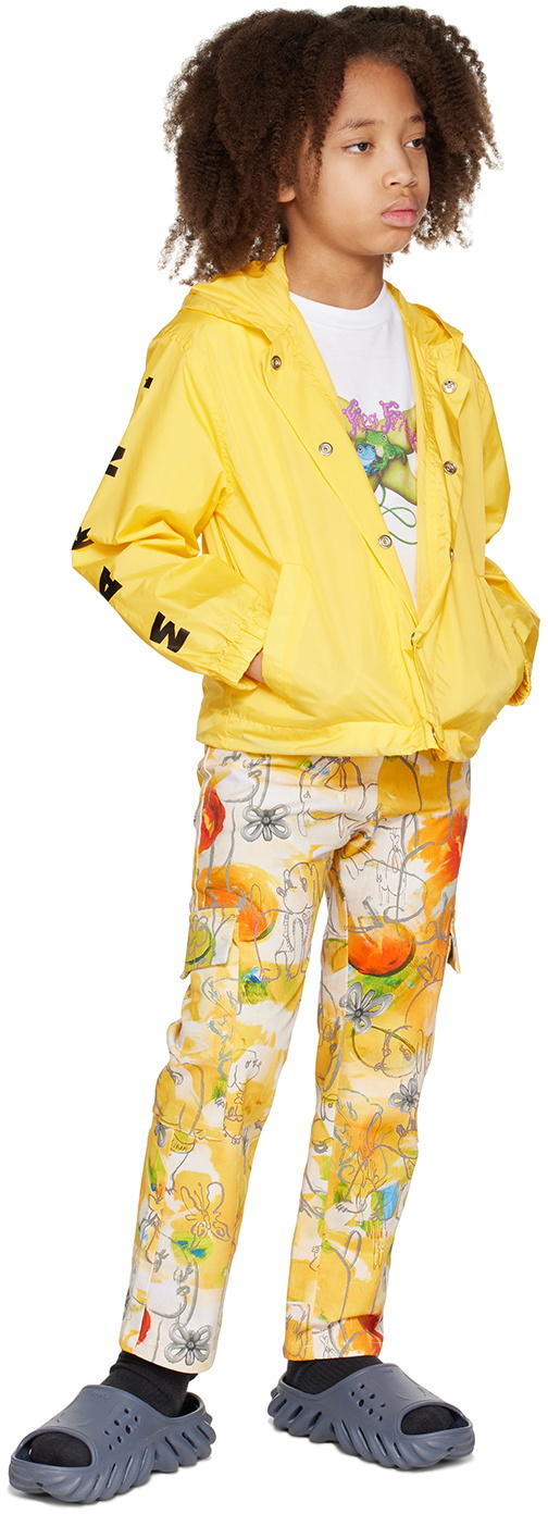 Collina Strada Kids Yellow Chason Cargo Pants Collina Strada