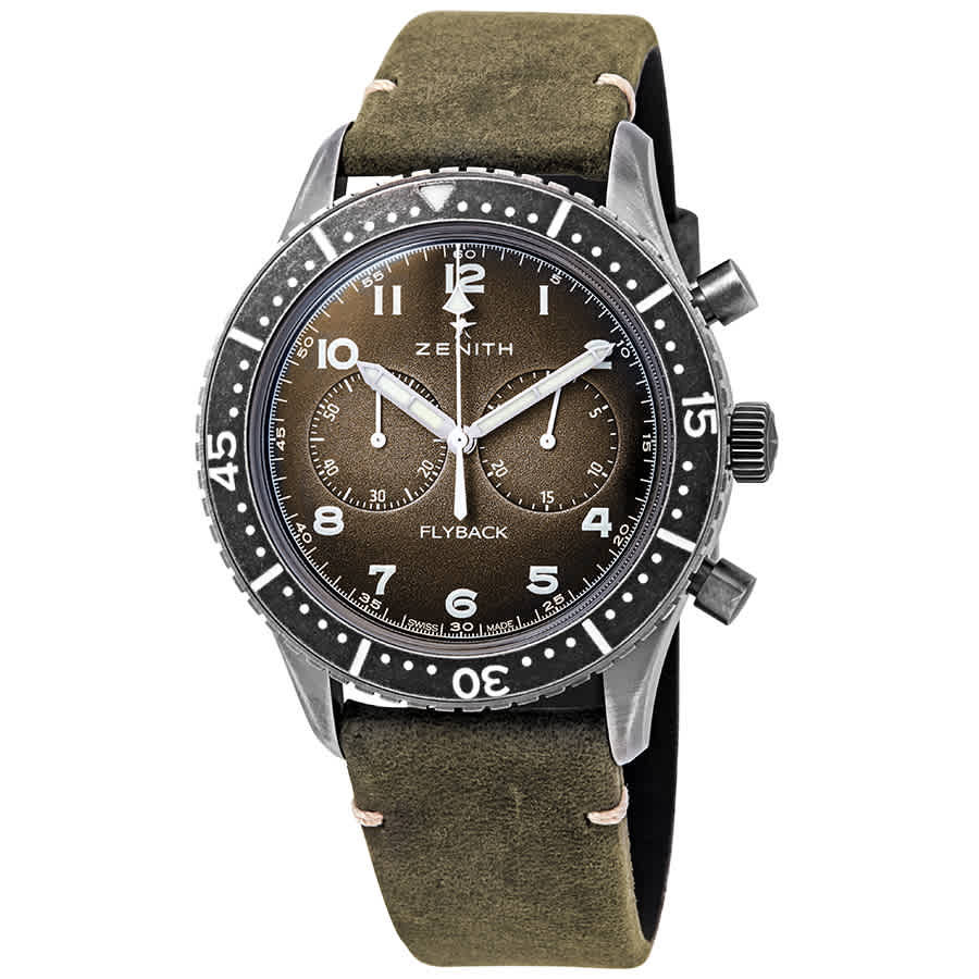 Zenith Pilot Cronometro Tipo CP-2 Flyback Chronograph Automatic Grey ...