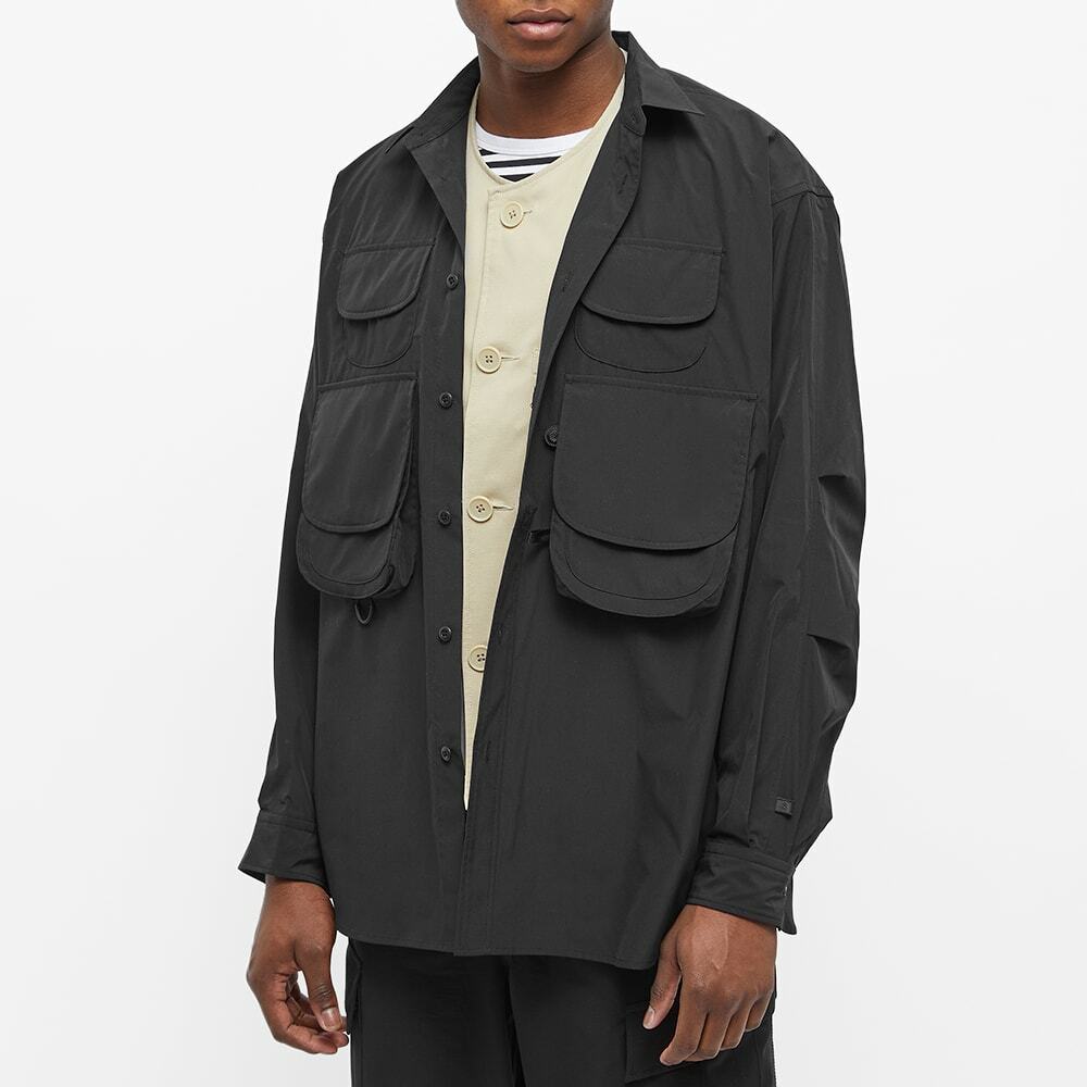 DAIWA Men's Tech Angler Overshirt in Black DAIWA