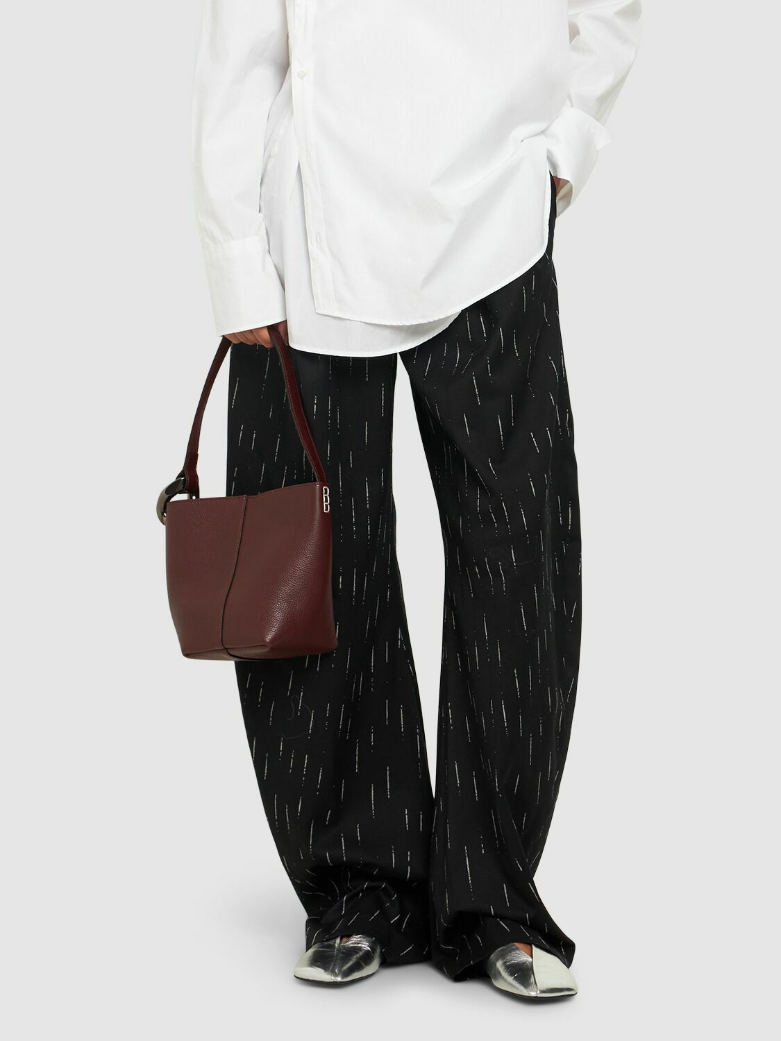 JW ANDERSON Small Corner Bucket Leather Bag JW Anderson