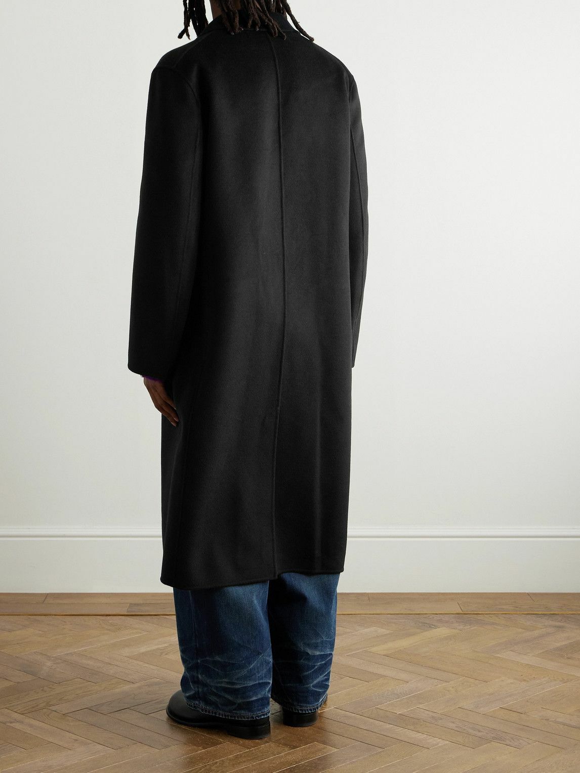Acne Studios - Dojack Double-Breasted Wool-Felt Coat - Black Acne Studios