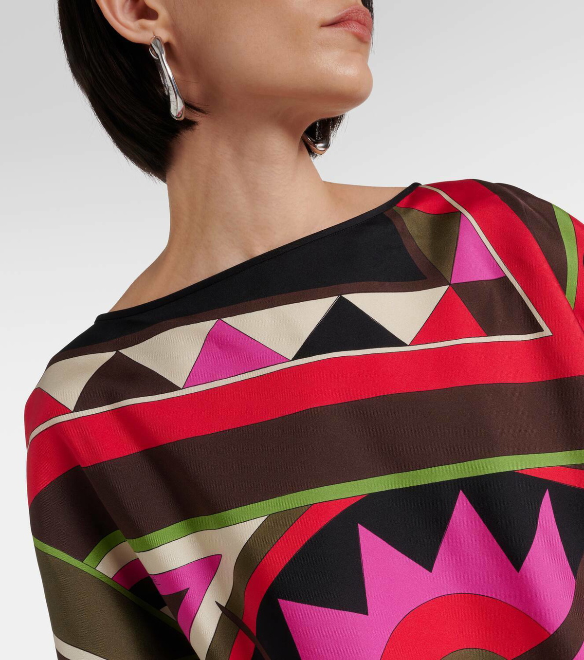 Pucci Vivara silk top Emilio Pucci