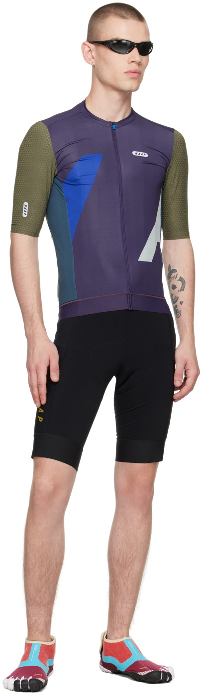 MAAP Black Alt Road Cargo Bib Shorts MAAP