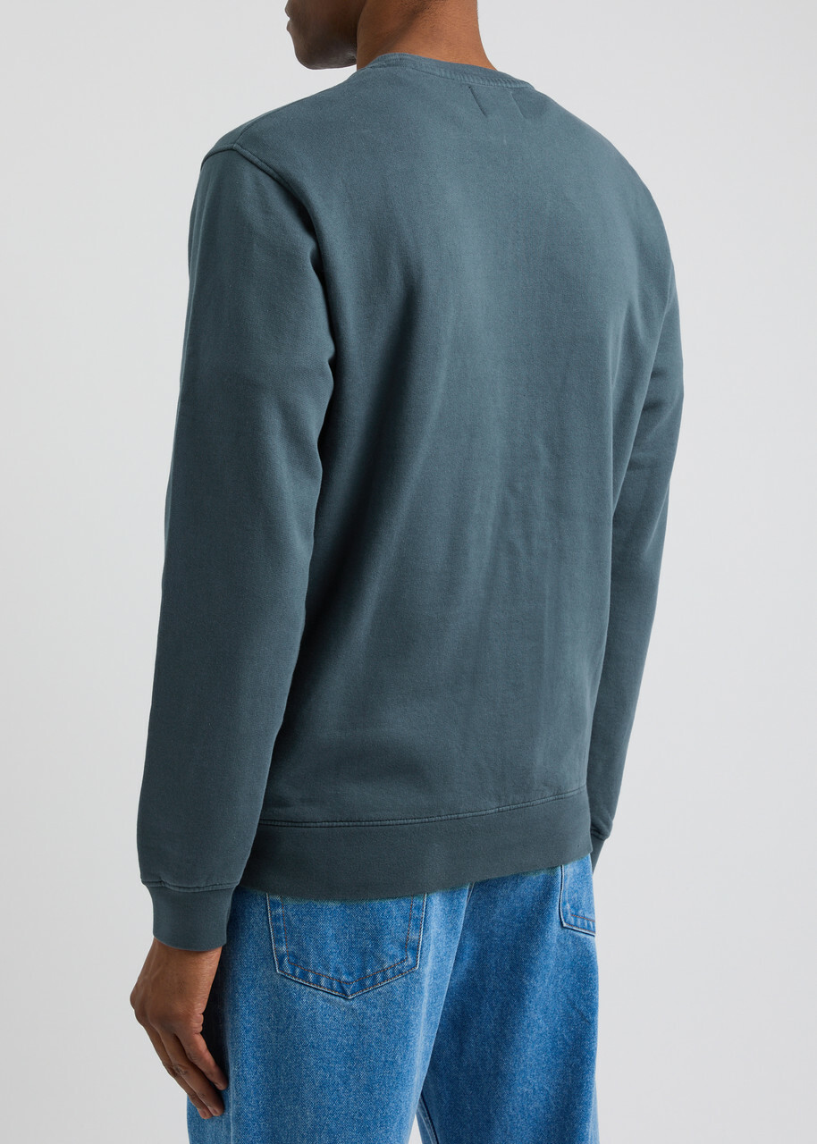 Colorful Standard Cotton Sweatshirt Blue Colorful Standard