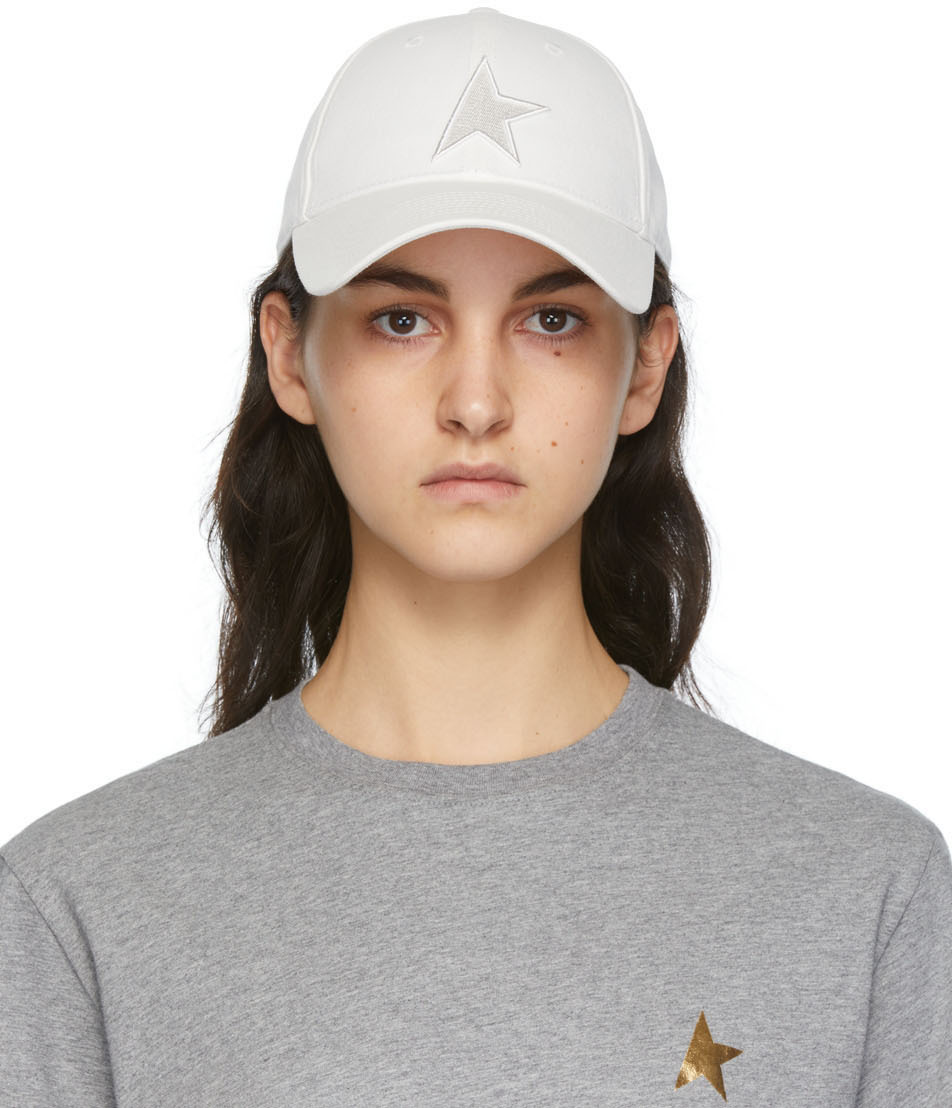 Golden Goose White Star Cap Golden Goose Deluxe Brand