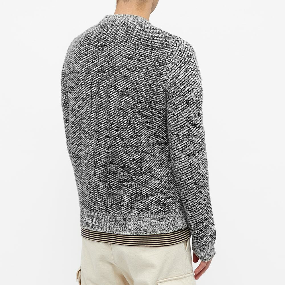 Barena Men's Crew Knit in Black Barena