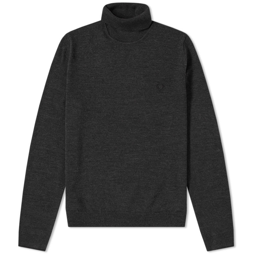 Fred Perry Classic Merino Roll Neck Knit Fred Perry