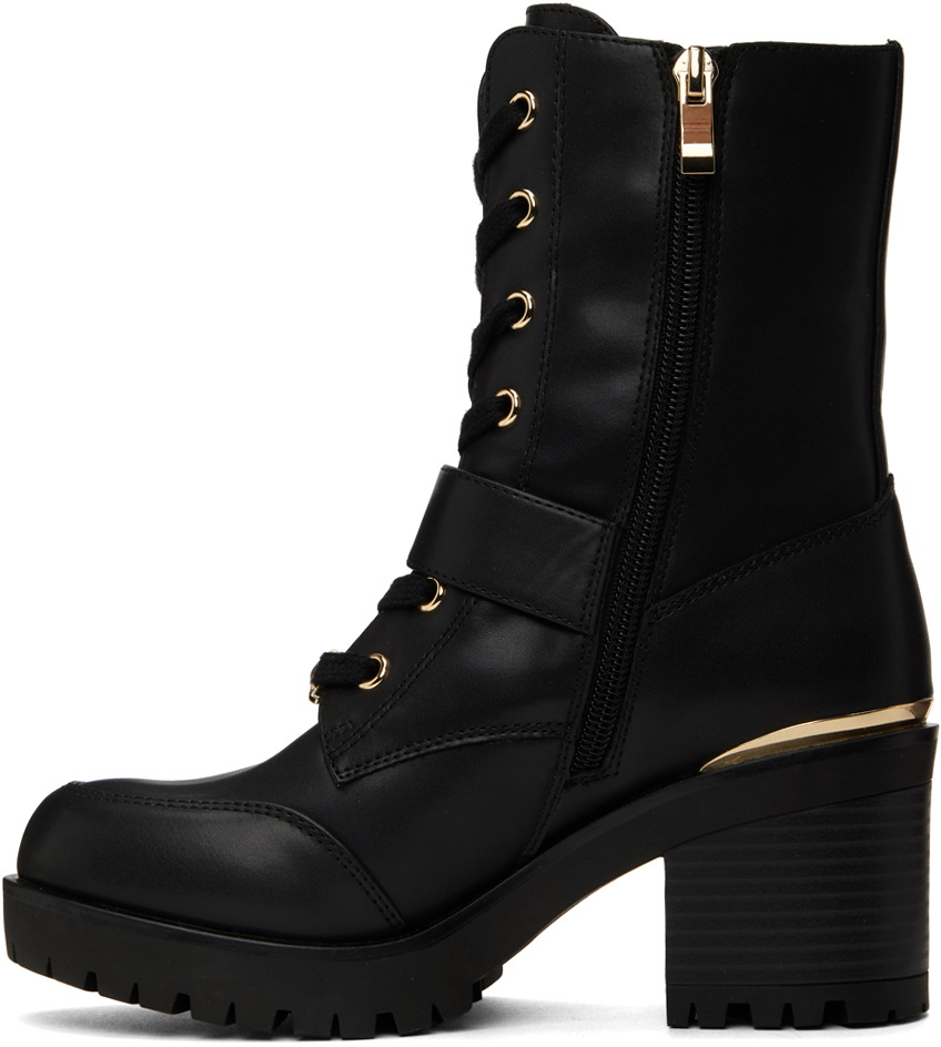 Versace Jeans Couture Black Mia Boots Versace