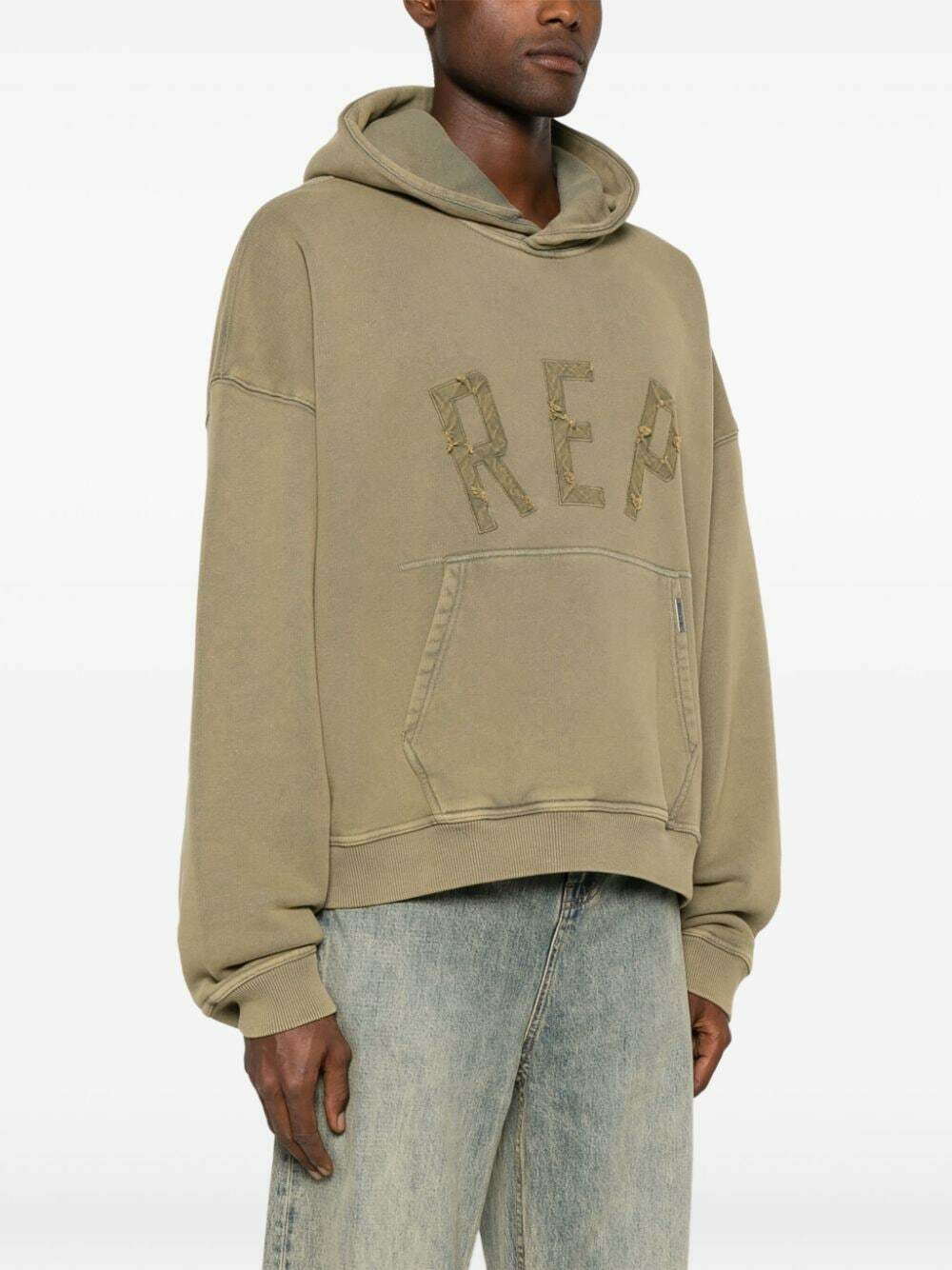 REPRESENT - Rep Applique Hoodie Represent