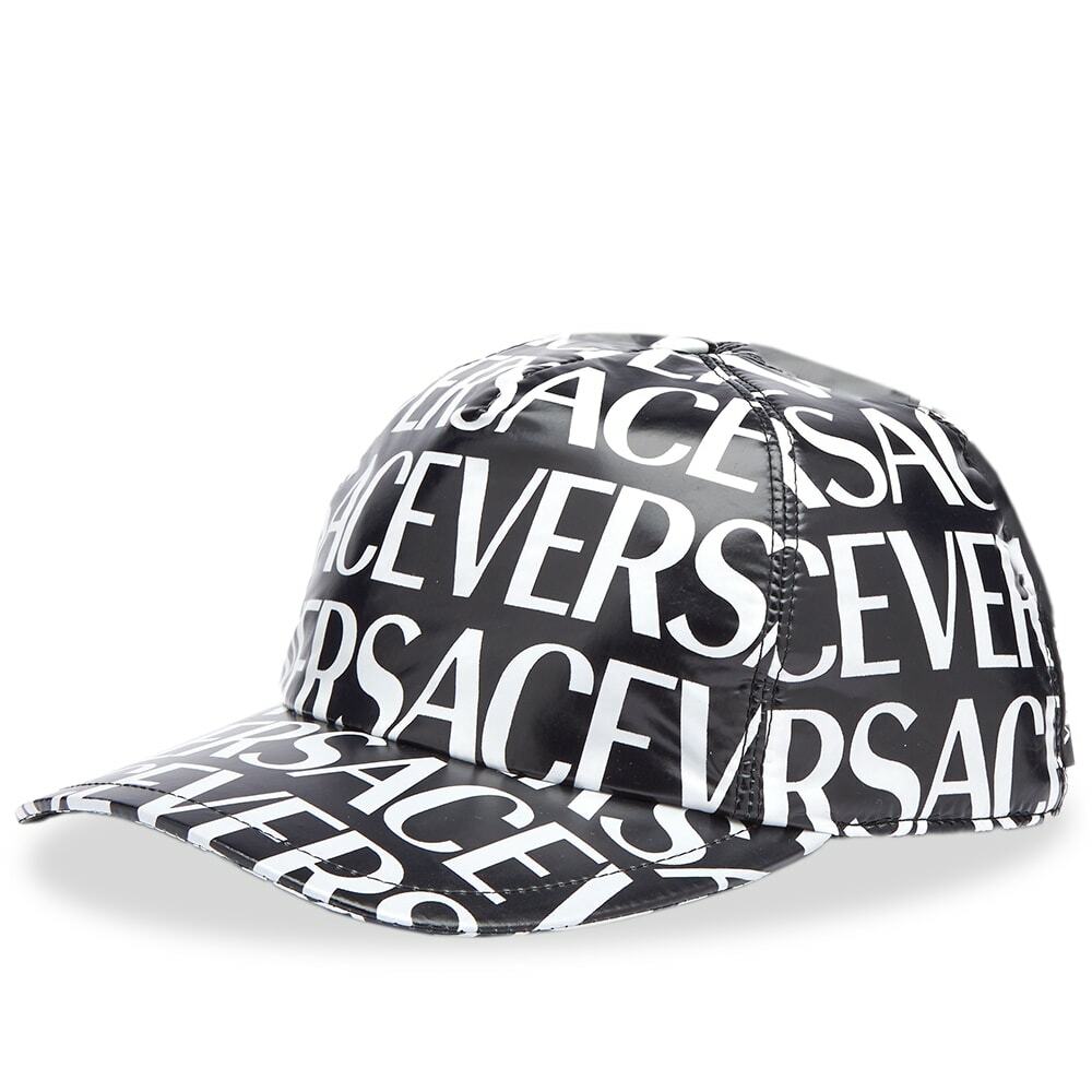 Versace Women's Logo Cap in Black Versace