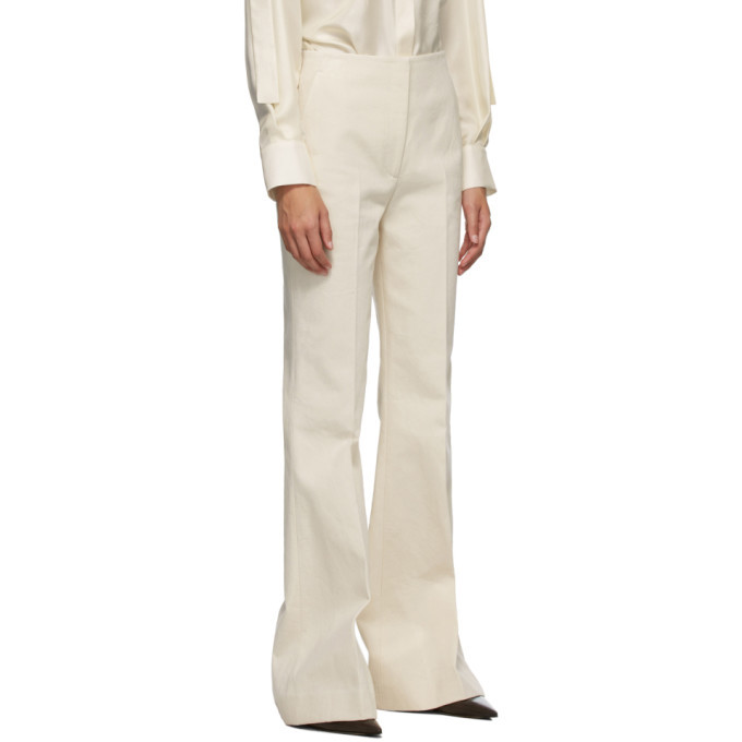 Partow Off-White Jensen Trousers Partow