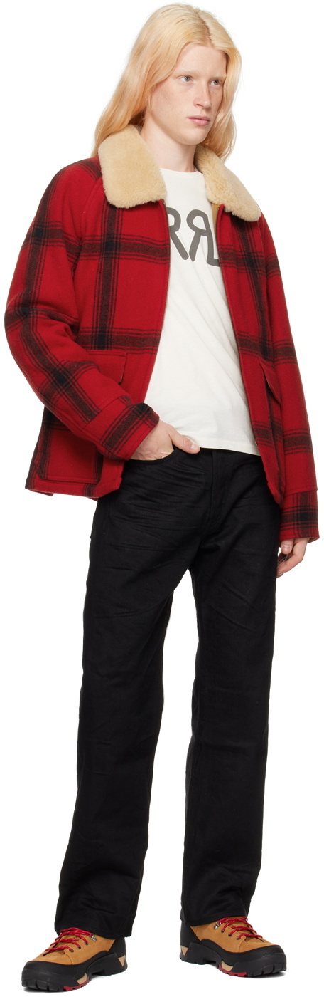 RRL Red & Black Plaid Jacket RRL