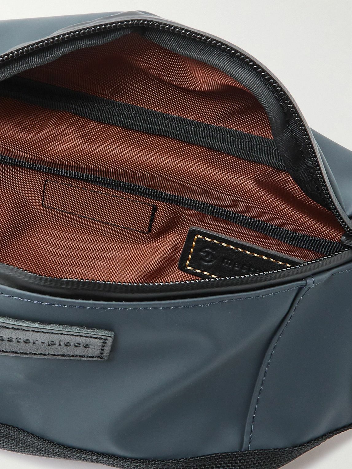 Master-Piece - Leather- and CORDURA BALLISTIC-Trimmed Rubberised Shell ...