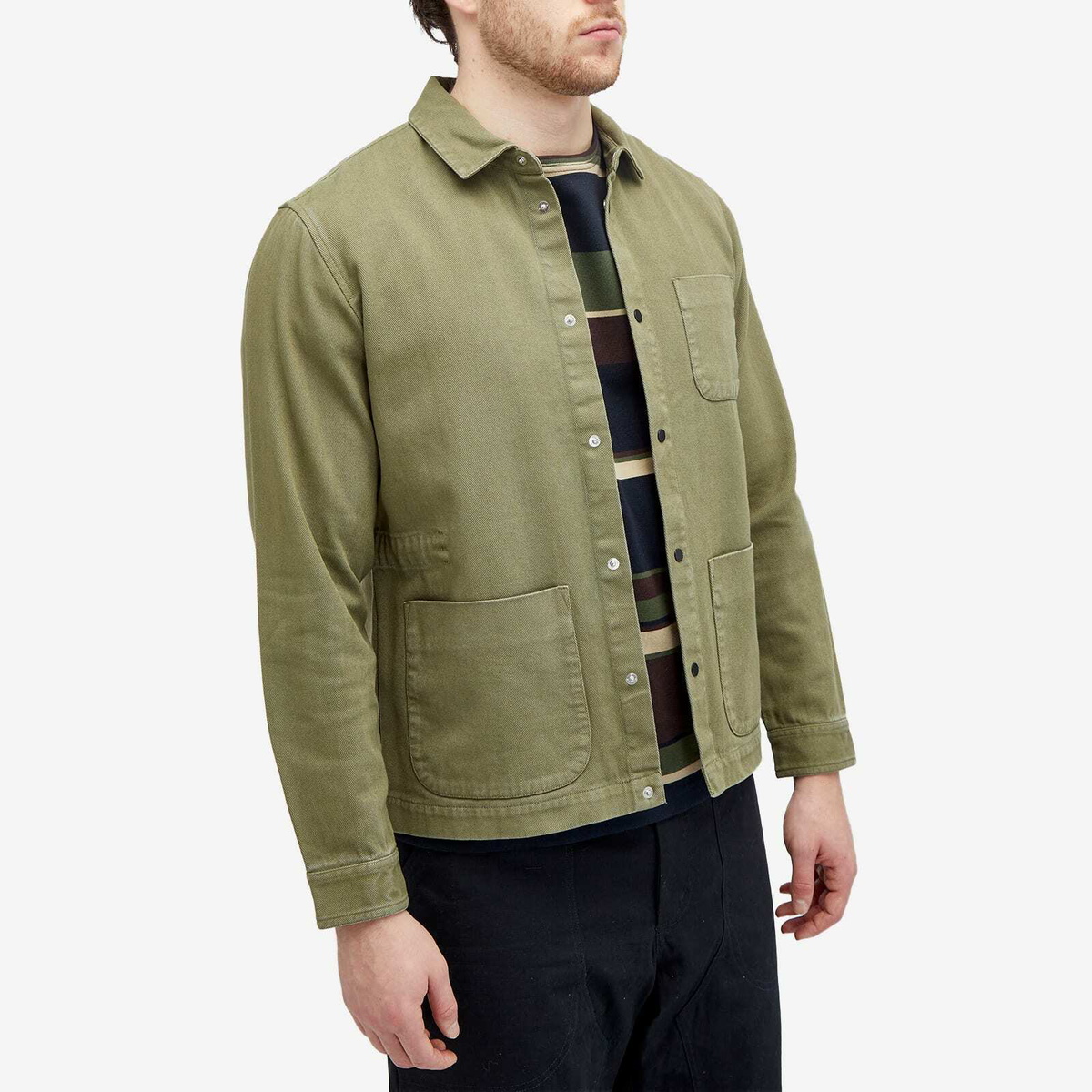 Folk Men's Assembly Jacket in Olive Folk